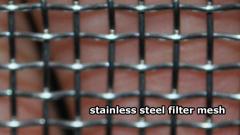 Metal Woven roll Fine 80 Micron 1.5mm 3mm hole size  Filter Sieve Screen Fabric Panel Sheet 304 316l