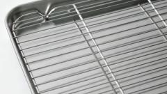 Food Grade Stainless Steel Sus 304 Wire Mesh Oven Beef Jerky Dehydrator Trays Drying Cake Bread  coo