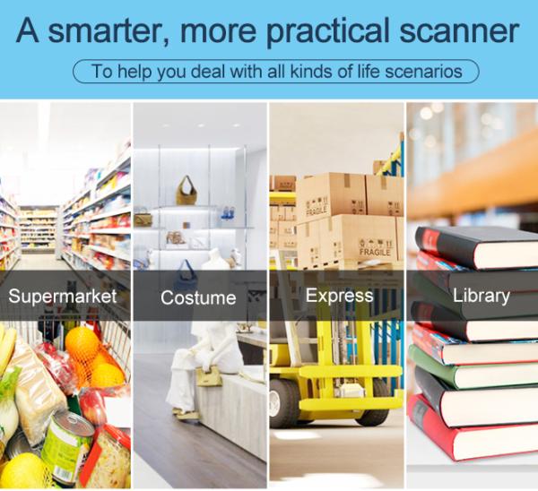 Quality Cheapest 2d Barcode Scanner Auto Detective Handheld Image Barcode Scanner for for sale