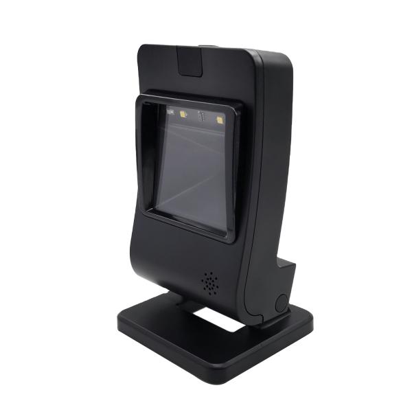 Quality Custom 1D 2D Desktop Barcode Scanner QR Reader Screen Platform for POS PC Supermarkets Bookstores Retail Malls for sale