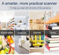China High Speed Handheld Barcode Scanning Gun 2D QR Code Wireless Barcode Scanner for sale