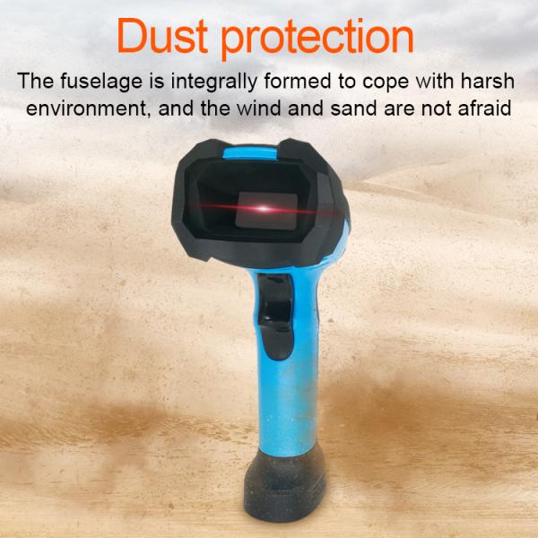 Quality Low Cost Handheld 2D Barcode Scanner Portable 15 Meter Long Range Wireless for sale