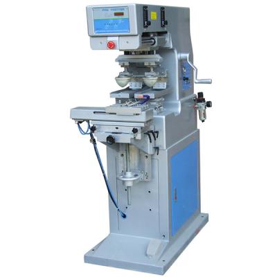 China high quality new gravure pneumatic 2 color pad printer with shuttle for sale
