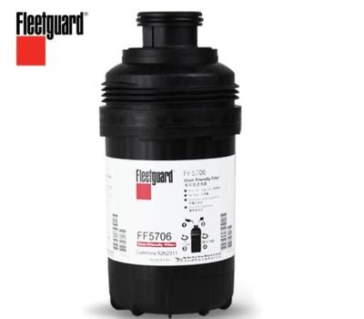 China Promotion Fleetguard Fuel Filter FF5706 Cummins fuel filter, metal white,used in trucks,bues,engineering machine etc for sale