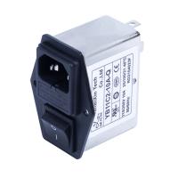 China Yanbixin 1A~10A Power Entry Module Filter Three In One IEC Inlet Filter for sale