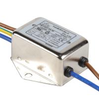 China Compact Single Phase EMI Filter Power Line Noise Filter EMC RFI Filter for sale