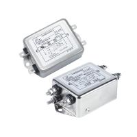 China Efficient 20A Low Pass Emi Filter 150K-30Mhz Frequency Single Phase Filter for sale