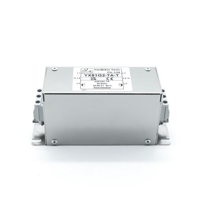 Cina YX81G2 7A Filtro EMI a blocco terminale per inverter di frequenza in vendita