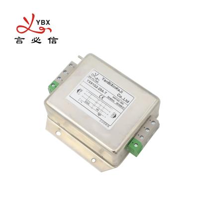 China YX91G2 Terminal Block EMI Filter Three Phase Power Filter For Industrial Automation for sale