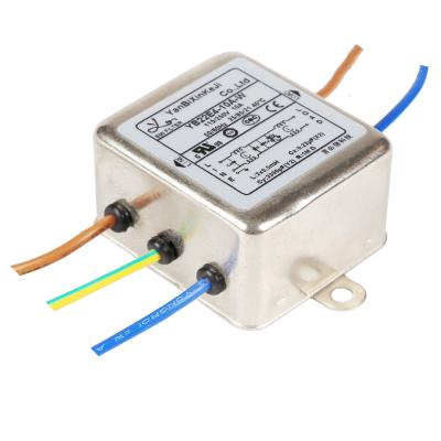 China High Performance EMC EMI Single Phase RFI Filter Single Phase Two Stage for sale