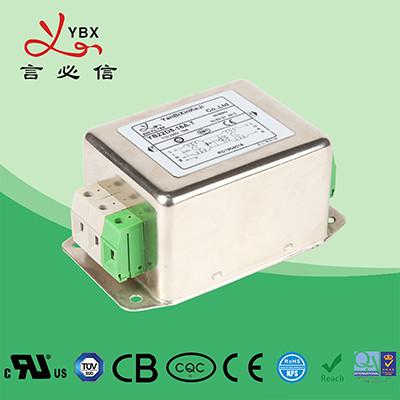 China Two Stage 20A 30A 250V UL 94V-0 AC Power Line Filter For Fitness Equipment for sale