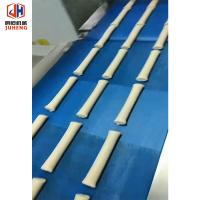 China Long Strip High Yield Puff Pastry Production Line Bread Stick Machine for sale