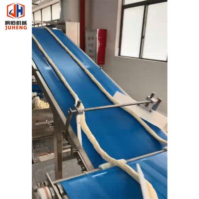 China Anti Bacterial Lachha Paratha Making Machine Chinese Shredded Pancake Production Line for sale