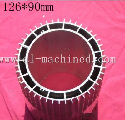 China Item-39,126mm round aluminum extrusion profiles led heatsinks in china,customized heatsink,al-6063 heat sink for sale