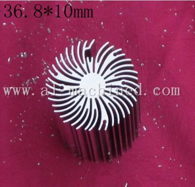 China Item-27, AL6063 Extruded Profiles LED Cooler in china,sunflower heatsink for led light for sale