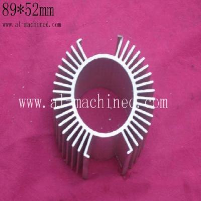 China Item 391,Machined LED Cooling in china, AL6063 Extruded Profiles LED Light Radiator,hot it for sale