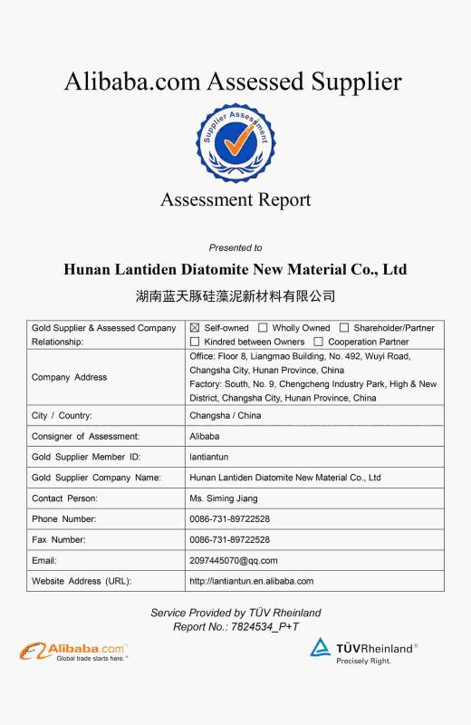 TUV - Lantiden New Environmental Construction Material Co.,Ltd.