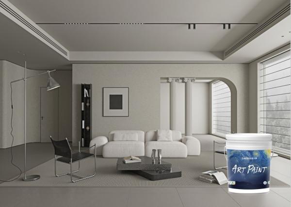 Quality Coloured Stone Texture Wall Paint Putty Free Uniform Color Dots Simple And for sale