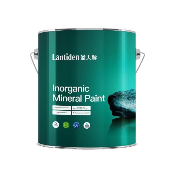 Quality Inorganic Mineral Fire Retardant Paint Grade A1 CE Certificated Interior Wall Paint for sale