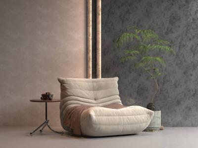 China Kashilin Velvet Licht Donkere Textuur Muurverf Multi-Level Licht- en Schaduweffecten Te koop
