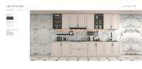 Quality Waterproof PET Custom Made Kitchen Cabinet Systems For Apartments for sale
