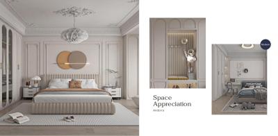 China Double Veneer Laminated Custom Built In Wardrobe With Film Pressed Door for sale