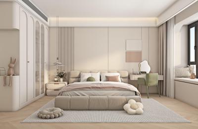 China White MDF Custom Built In Wardrobe Dressing Room Wardrobe Design for sale