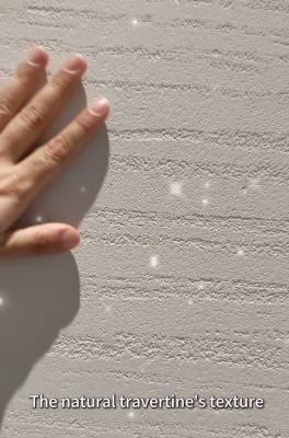 China 18 litros de pintura texturizada para pared con diseño de cinta acabado Travertino para cubrir 25 metros cuadrados en venta