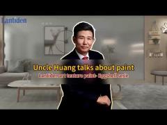 Pittura di texture guscio di uova lucente 4-5m2 1kg con 2 strati rilasciano ioni di ossigeno negativi