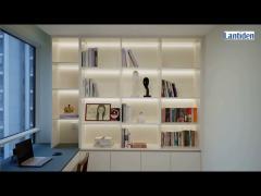 Design personalizado de closet walk-in de madeira à prova de insetos para renovação da decoração da casa