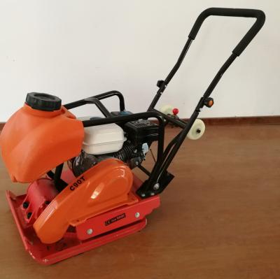 China Mini Gasoline Soil 5.5hp High Operating Efficiency Asphalt Vibratory Plate Compactor for sale