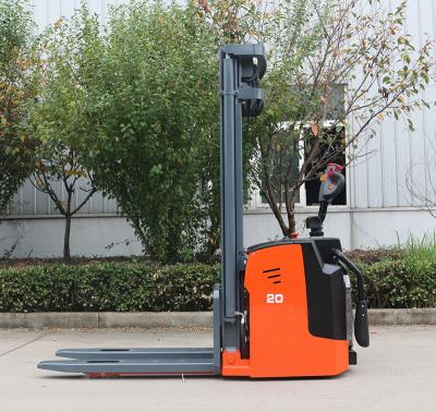 Cina Impilatore automatico del magazzino 1 tonnellata 1,2 tonnellate impilatore elettrico del pallet da 1,5 tonnellate con altezza di elevazione di 3m 3.5m in vendita