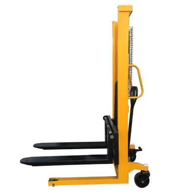 China Hydraulic 1t 3M Hand Manual Stacker Forklift Stacker 3000kg 1500kg Hydraulic Hand Stacker for sale
