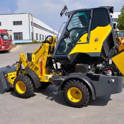 中国 0.4m3 バケット容量 負荷機 0.8 トン 小型前輪負荷機 輪負荷機 販売のため