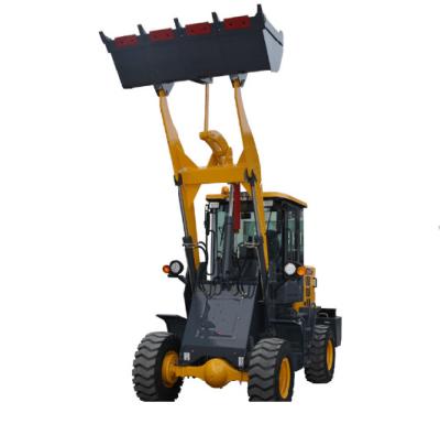 China Hydraulic Joystick Avant Wheel Loader Machine With 1200KG Loading Capacity for sale