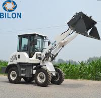 China Telescopic Wheel Loader 800kg Rated Load 25KW Engine Compact Front End Loader for sale