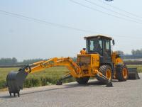 China Yunnei Engine  Backhoe Loader , 76KW Front Loader Tractor for sale