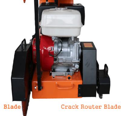 China 18 Inch Road Cutting Machine Walk Behind Double Blade Concrete Saw for sale