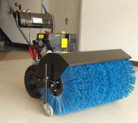 China 15HP 420cc Electric Start Gasoline Snow Sweeper 90cm Working Width 4 Forward 2 Reverse for sale