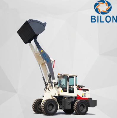 China 76KW Small Wheel Loader Bigger Bucket 2 Ton For Loading Grain / Cotton for sale