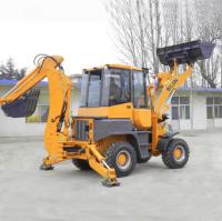 China Multi Function Towable Tractor Loader Backhoe With 4 In 1 Bucket for sale