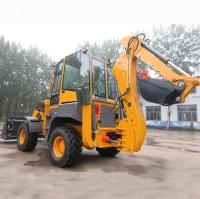 China Multi Function Towable Tractor Loader Backhoe With 4 In 1 Bucket for sale