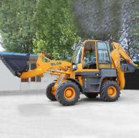 China Multi Function Towable Tractor Loader Backhoe With 4 In 1 Bucket for sale