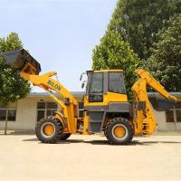 China Multi Function Towable Tractor Loader Backhoe With 4 In 1 Bucket for sale