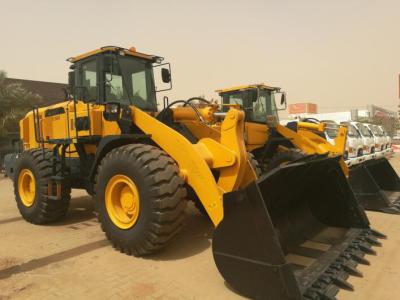 China CE ISO Front Wheel Loader Machine Bucket Automatic Leveling Ability for sale
