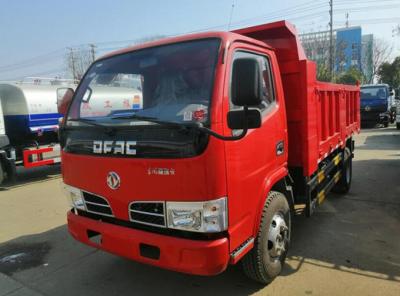 Cina Dongfeng mini tipo autocarro a cassone dell'autocarro con cassone ribaltabile/combustibile diesel da 5 tonnellate del cingolo in vendita