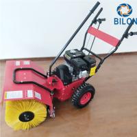 China 6.5HP Walk Behind Snow Sweeper 70cm Working Width 45cm Depth Gasoline Engine for sale