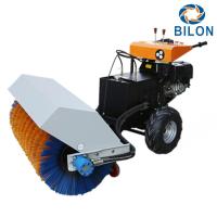 China 15HP Full Hydraulic Snow Sweeper Machine with Loncin 422cc Engine 1000mm Working Width for sale