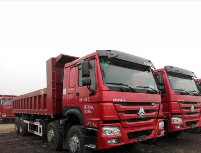 Cina Cavalli vapore resistenti 351 dell'autocarro con cassone ribaltabile del carraio 8x4 di Sinotruk Howo 50T 12 - 450hp in vendita
