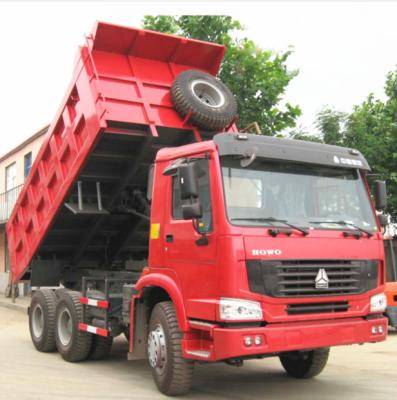Cina Autocarro con cassone ribaltabile pesante del cingolo dell'euro 2/251 - autocarro a cassone di 350HP Sinotruk Howo 6x6 in vendita